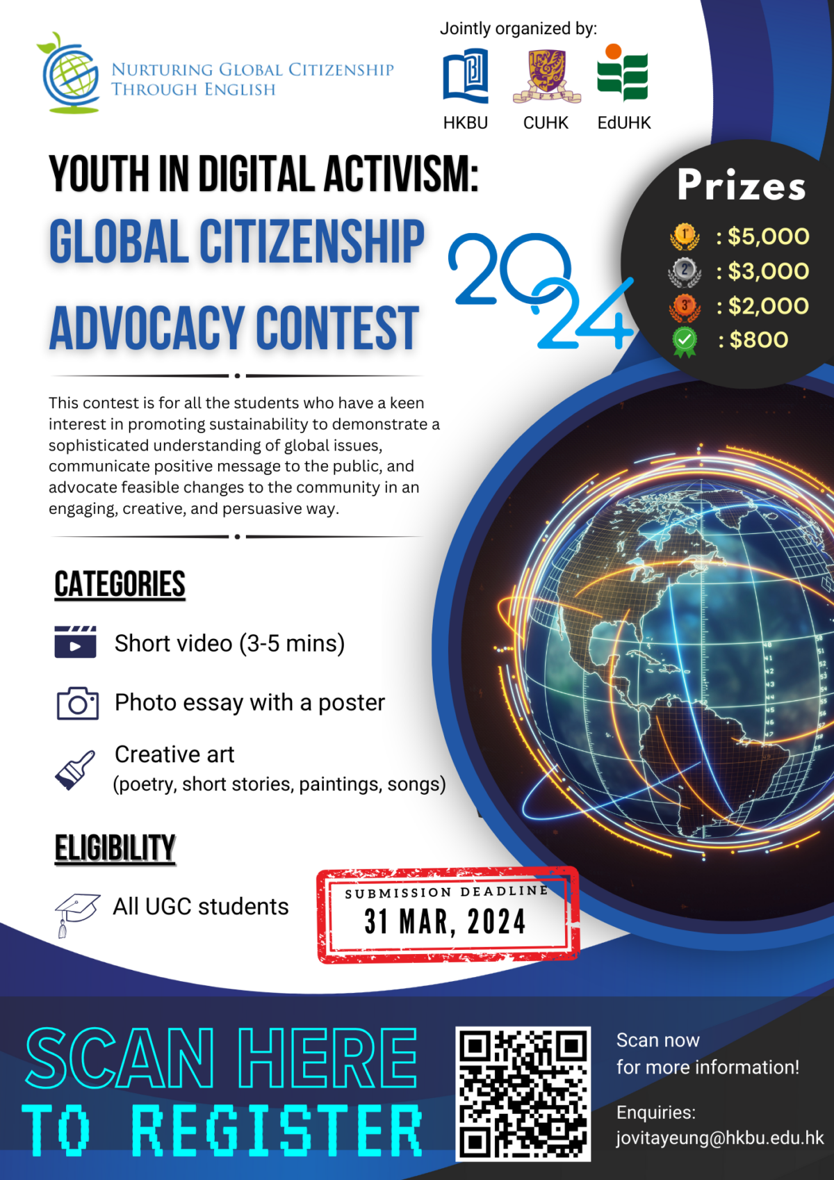 Youth in Digital Activism: Global Citizenship Advocacy Contest ...
